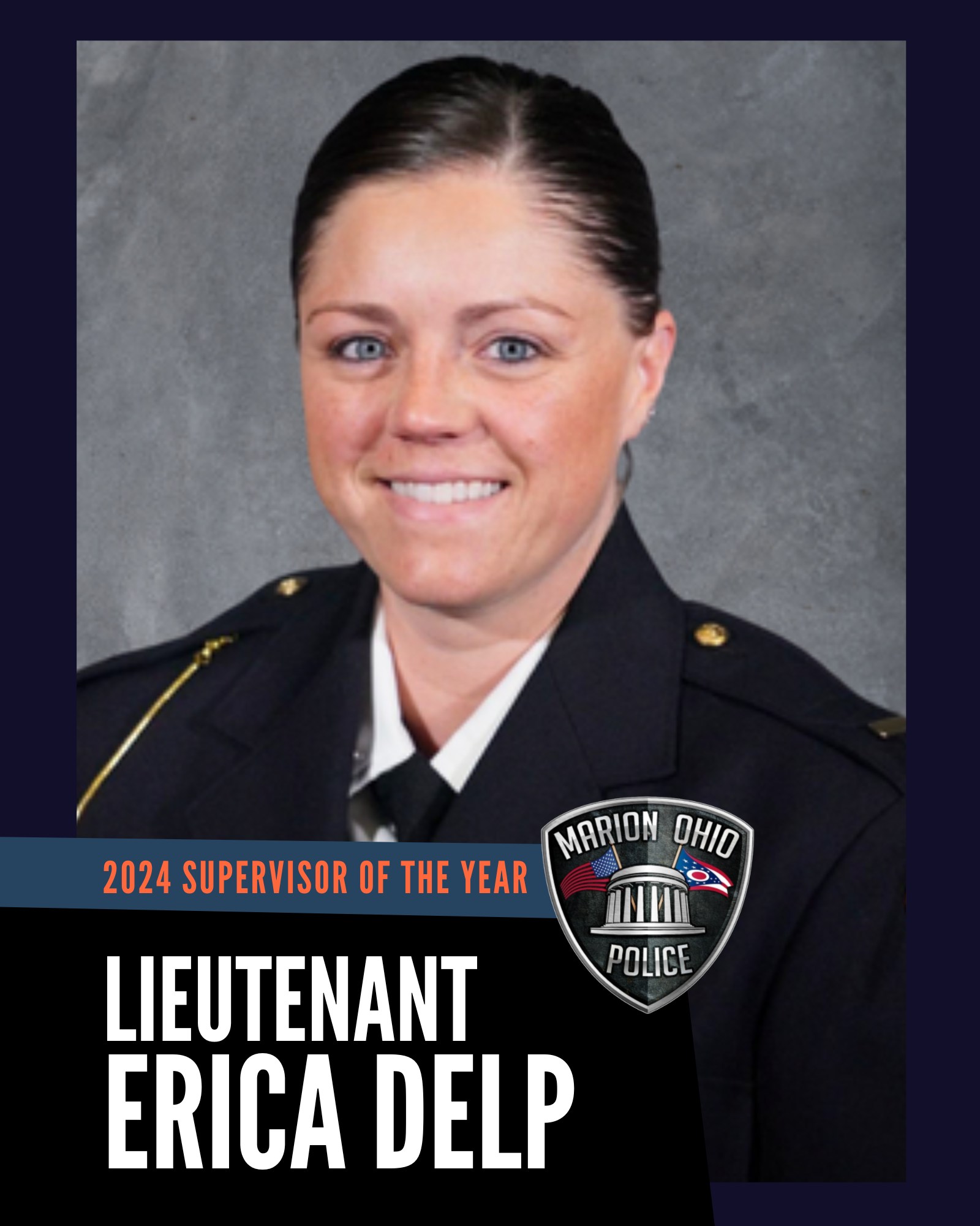 Marion Police Department announces 2024 Officer and Supervisor of the ...