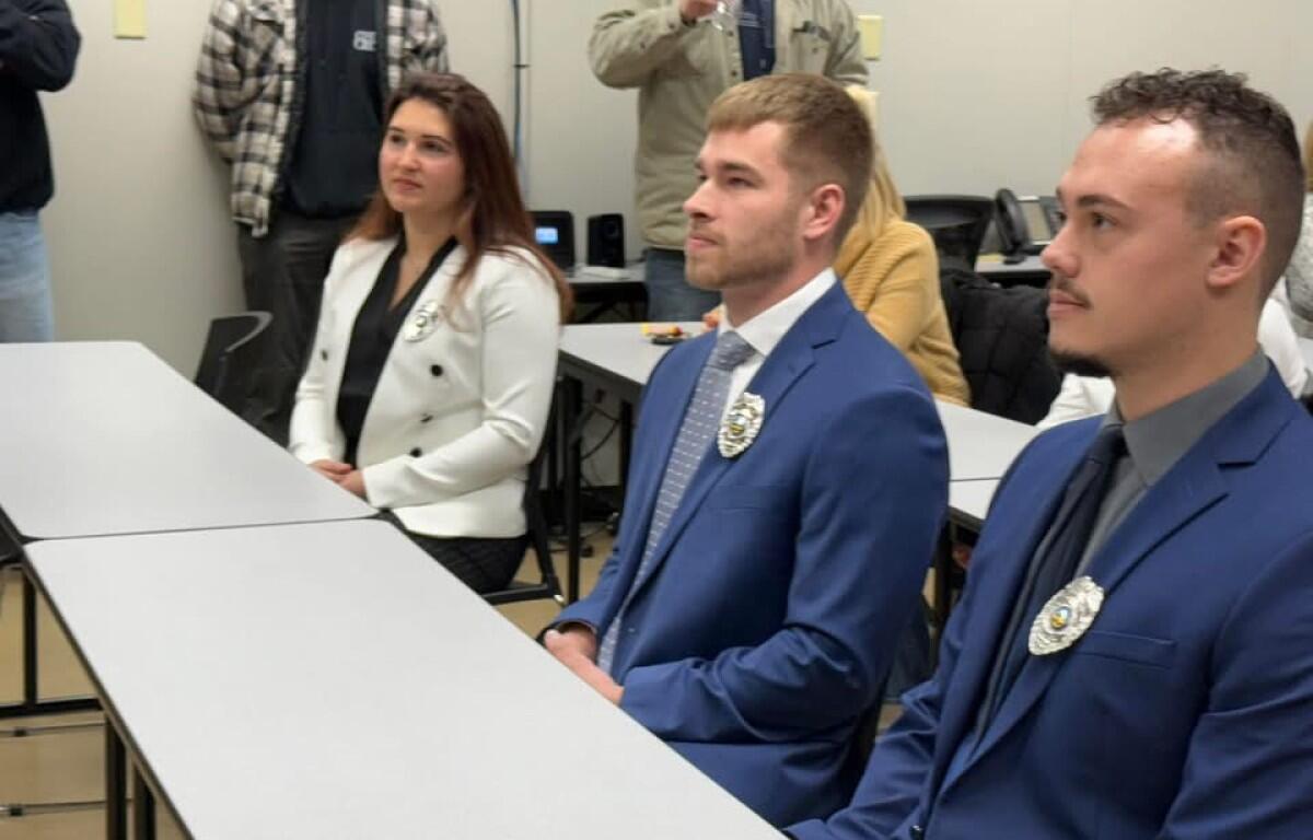 Marion Police Department welcomes three new officers - Marion County Now